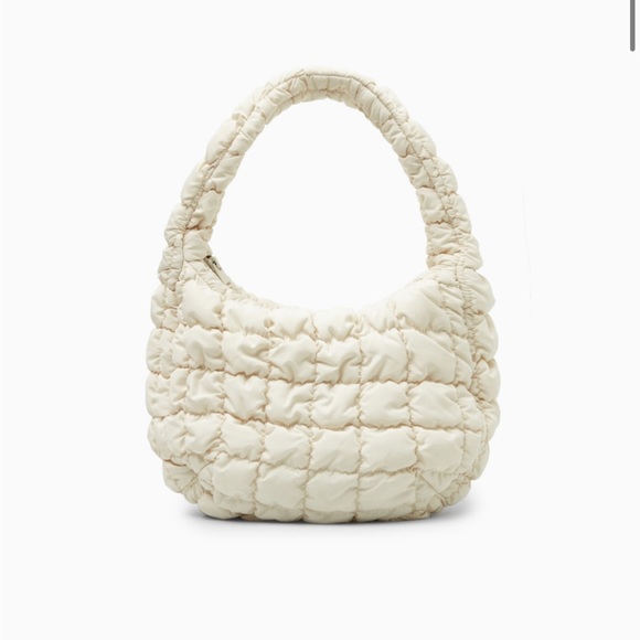 COS | Bags | Cos Quilted Mini Bag Stone Nwt | Poshmark